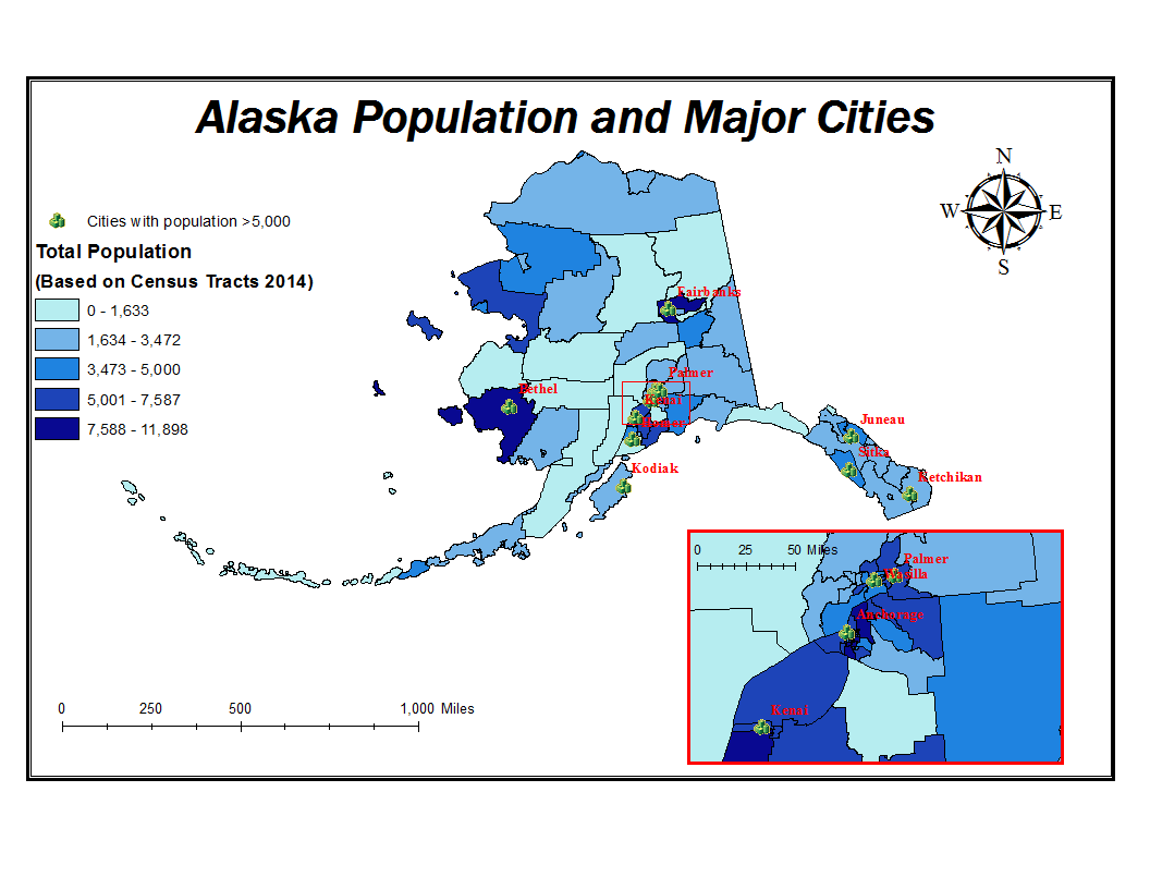 Alaska Population By State | Alaska Map – FBUGM